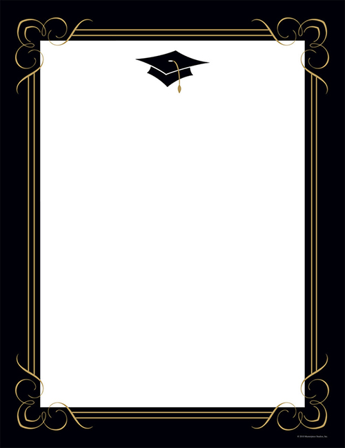 Graduation Letterhead Paper